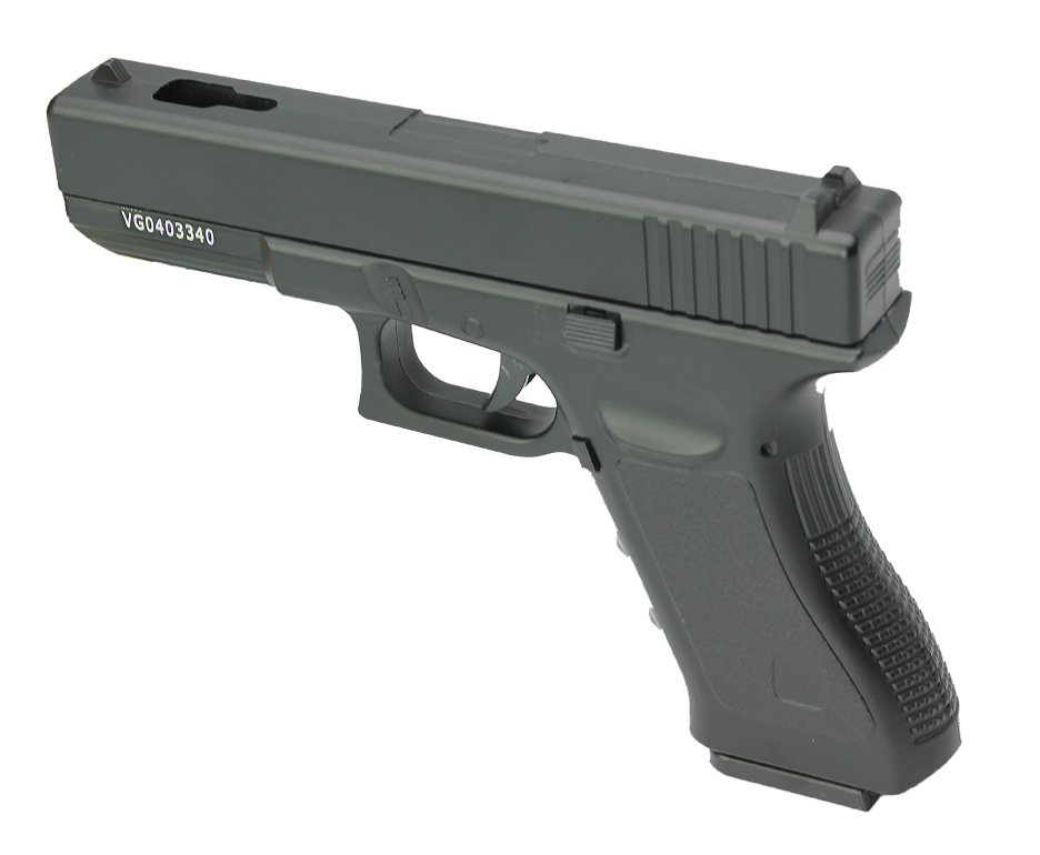 Pistola De Airsoft Full Metal Glock Vg Gk-v20 Spring 6mm